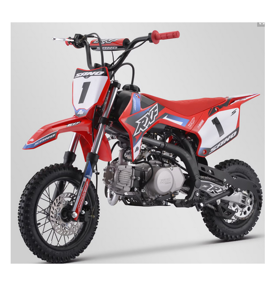 Dirt bike sano rxf rookie 110cc semi-auto 2024 Rouge