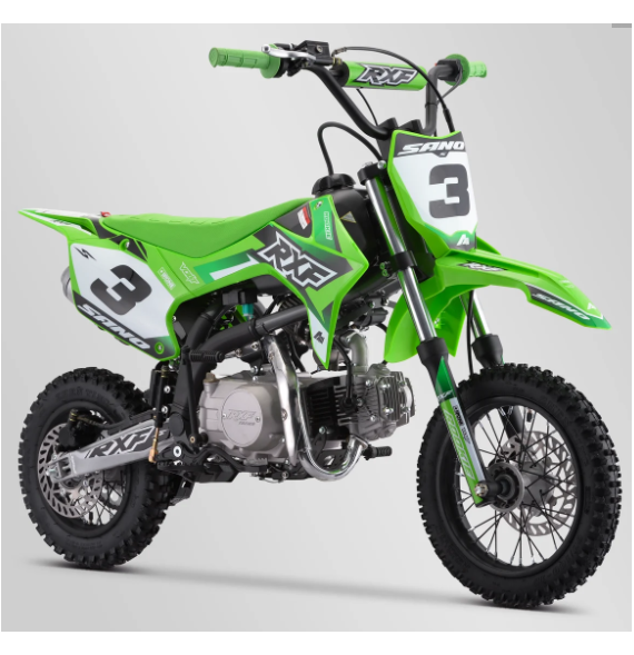 Dirt bike sano rxf rookie 110cc semi-auto 2024 Vert