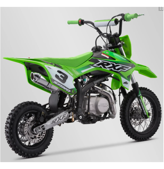 Dirt bike sano rxf rookie 110cc semi-auto 2024 Vert