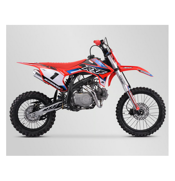 Dirt bike mini cross sano rxf enduro 125cc 2024 Rouge
