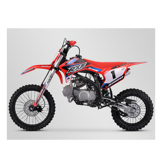 Dirt bike mini cross sano rxf enduro 125cc 2024 Rouge