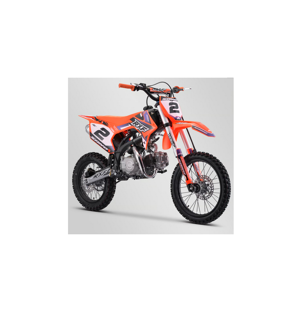 Dirt bike mini cross sano rxf enduro 125cc 2024 Orange