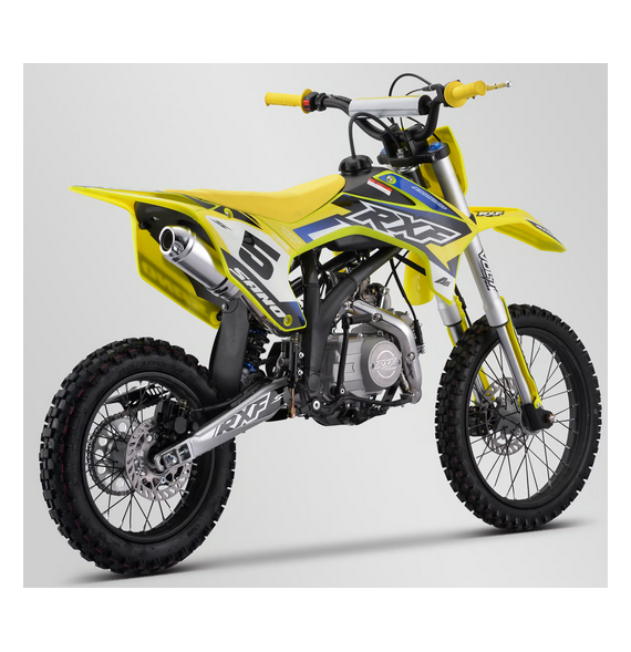 Dirt bike mini cross sano rxf enduro 125cc 2024 Jaune